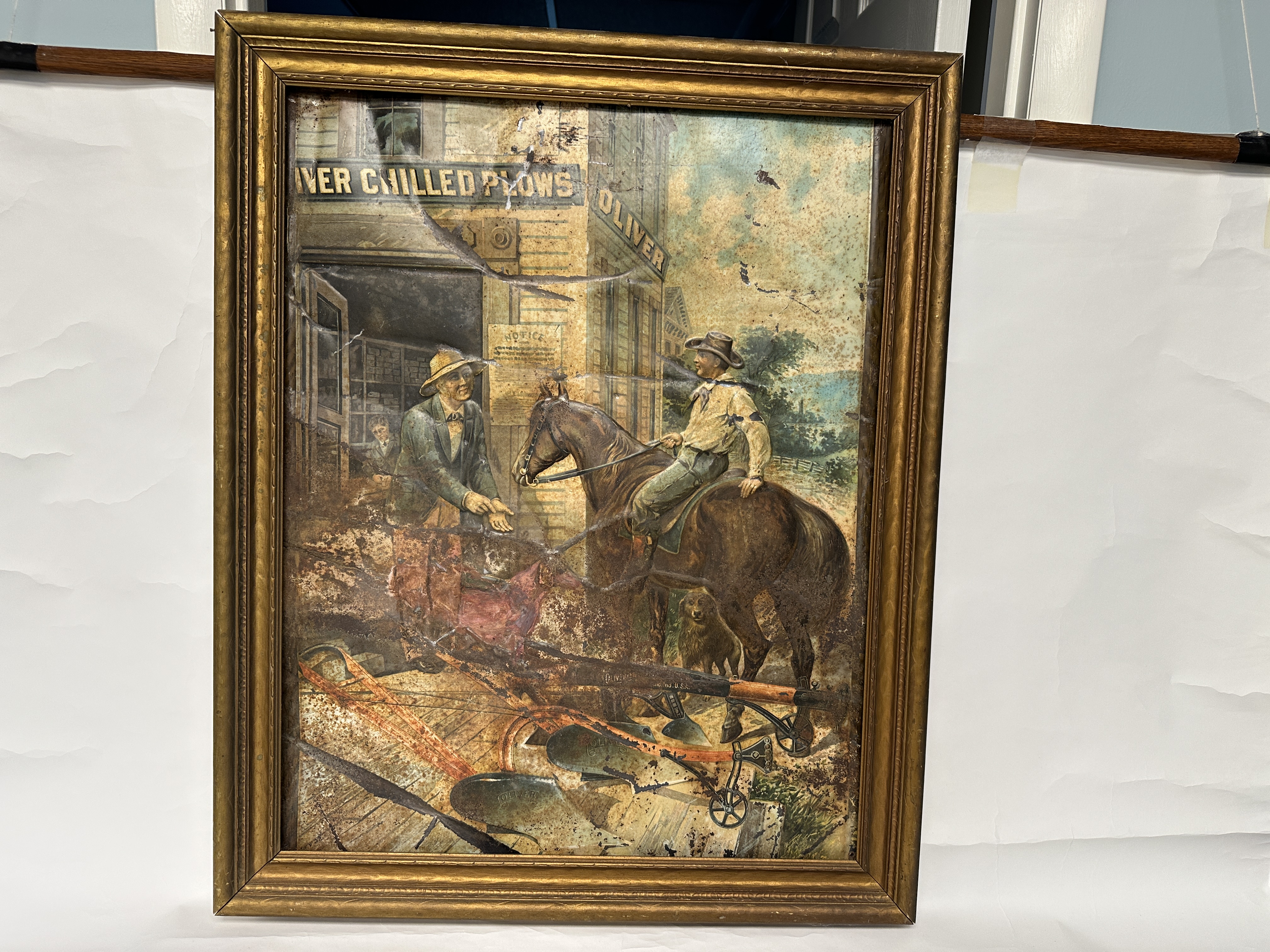 Oliver sign – Geneseo Farm Toy Show